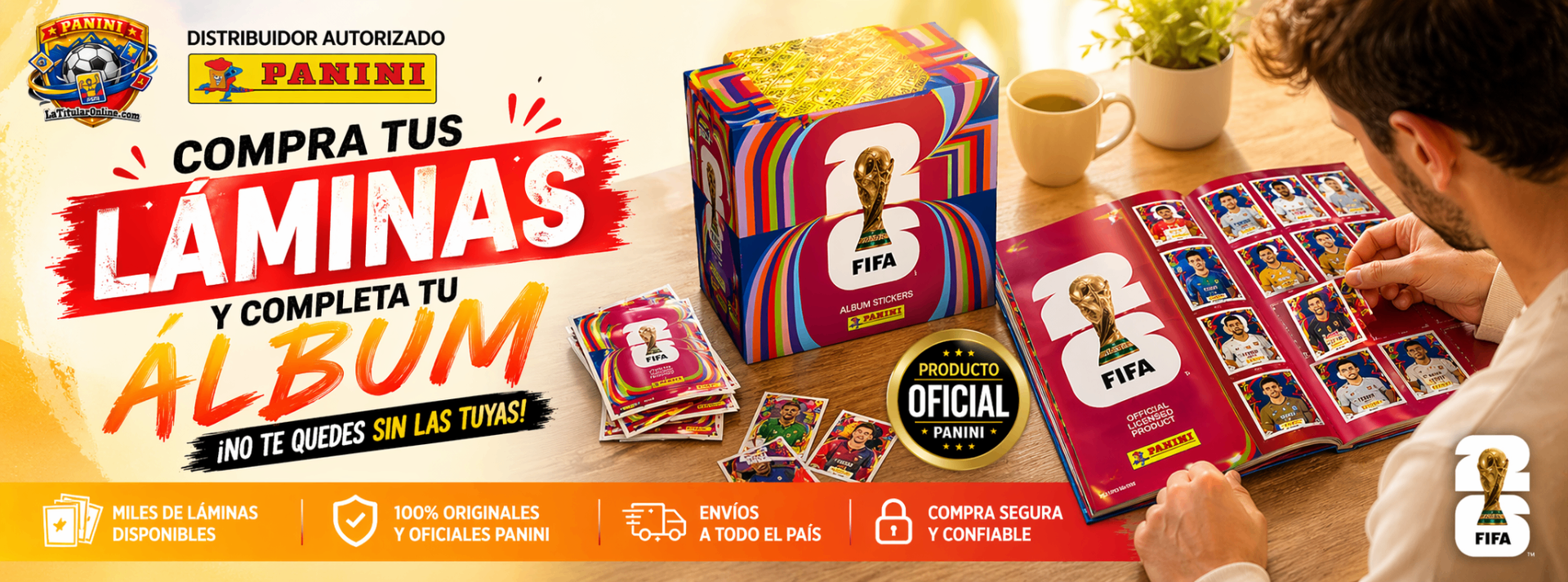 Álbum Panini Mundial 2026 — Preventa Oficial Colombia | La Titular Online